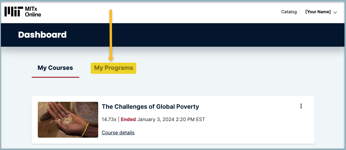 How to Share Your MITx Online Program Record – MITx Online