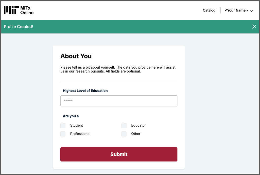 How do I create an MITx Online account? – MITx Online